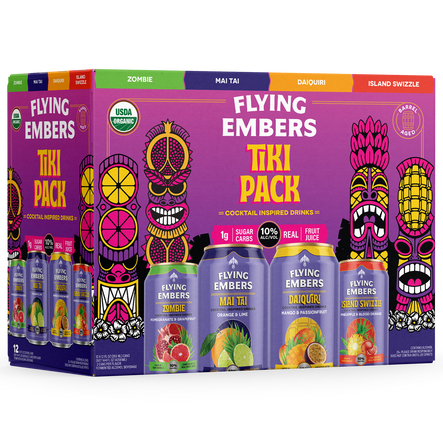 Tiki Variety Pack (12) – Canned Cocktails | Flying Embers