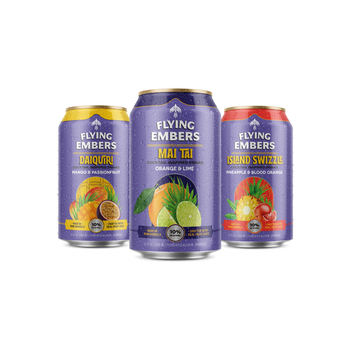 Tiki Variety Pack (6) – Canned Cocktails | Flying Embers
